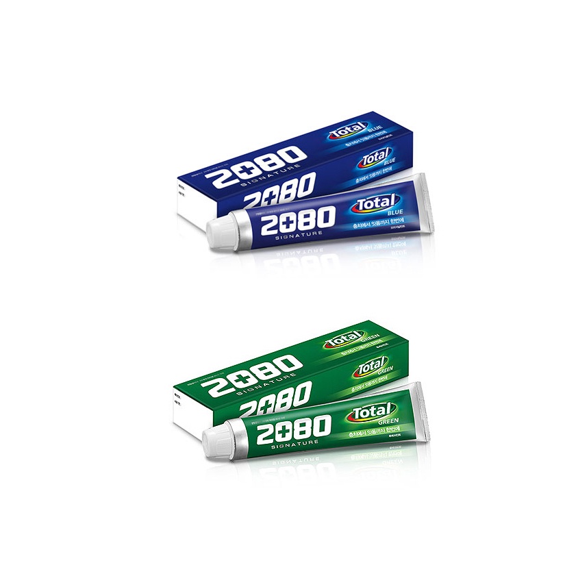 total 2080 signatrue toothpaste ยาสีฟันเกาหลี 2080 ซิกเนเจอร์ 150g 2080 ...