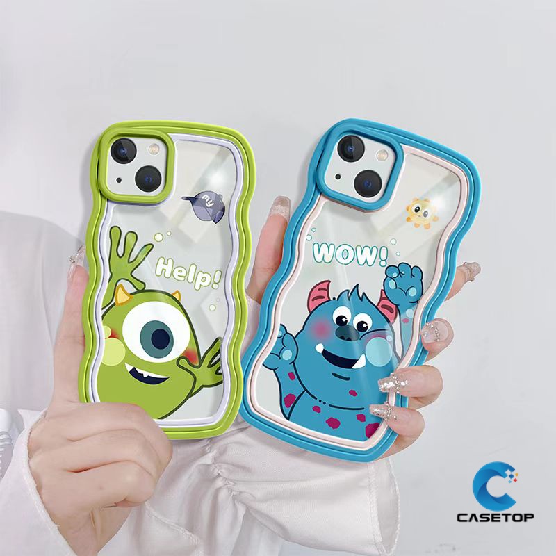 เคสโทรศัพท์มือถือแบบนิ่ม ลายการ์ตูนมอนสเตอร์น่ารัก สําหรับ Oppo A95 A54