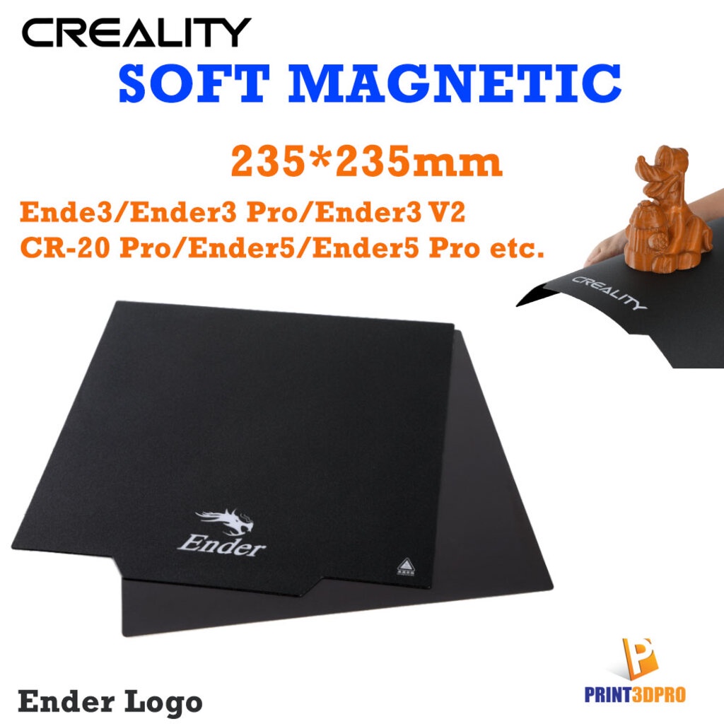 Creality Ender3 Pro Soft Magnetic Sticker 235235mm For 3D Printer ฐาน ...