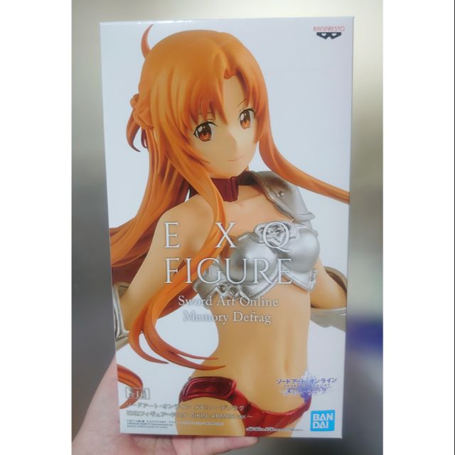 ฟิกเกอร์ โมเดล Figure Model SAO Sword Art Online Memory Defrag EXQ Figure : Asuna | Shopee Thailand