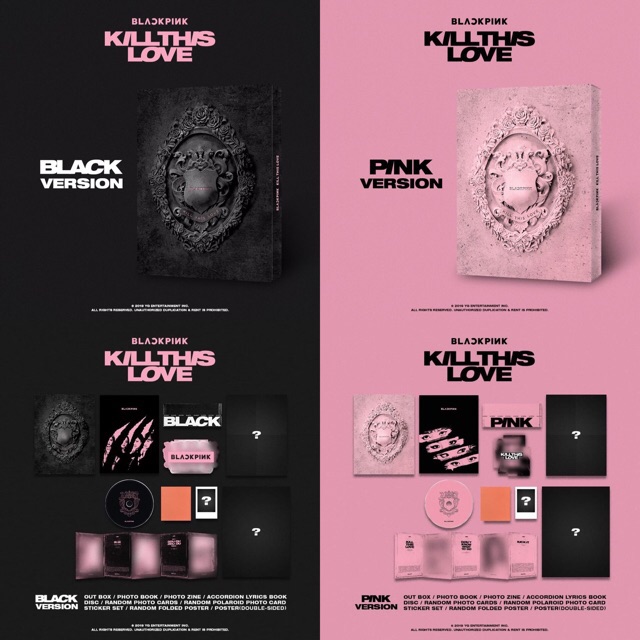 【pre-order】อัลบั้ม BLACKPINK 2ND MINI ALBUM KILL THIS LOVE - preorder ...
