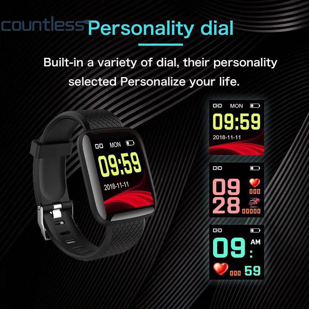 COU สายรัดข้อมือ 1.3 นิ้ว TFT Screen Smart Bracelet USB - countless.th ...