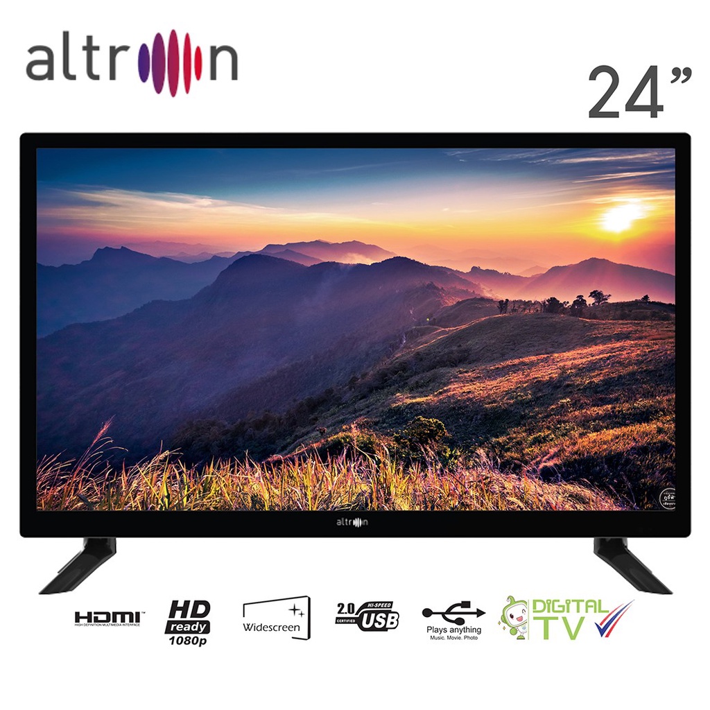 Altron LED DIGITAL TV ขนาด 24 นิ้ว รุ่น LTV-2405 ประกันเครื่องและหลอด ...