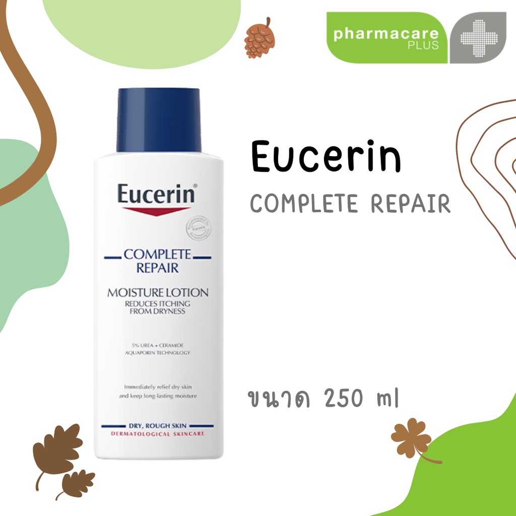 แท้Lotใหม่exp 125Eucerin Complete Repair Moisture Lotion 250 ml ...