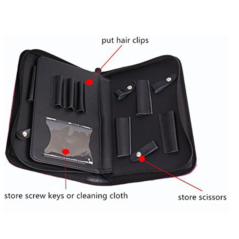 Hair Comb Shear Pouch Holder Case with Belt Barber Hairdressing Tool ...