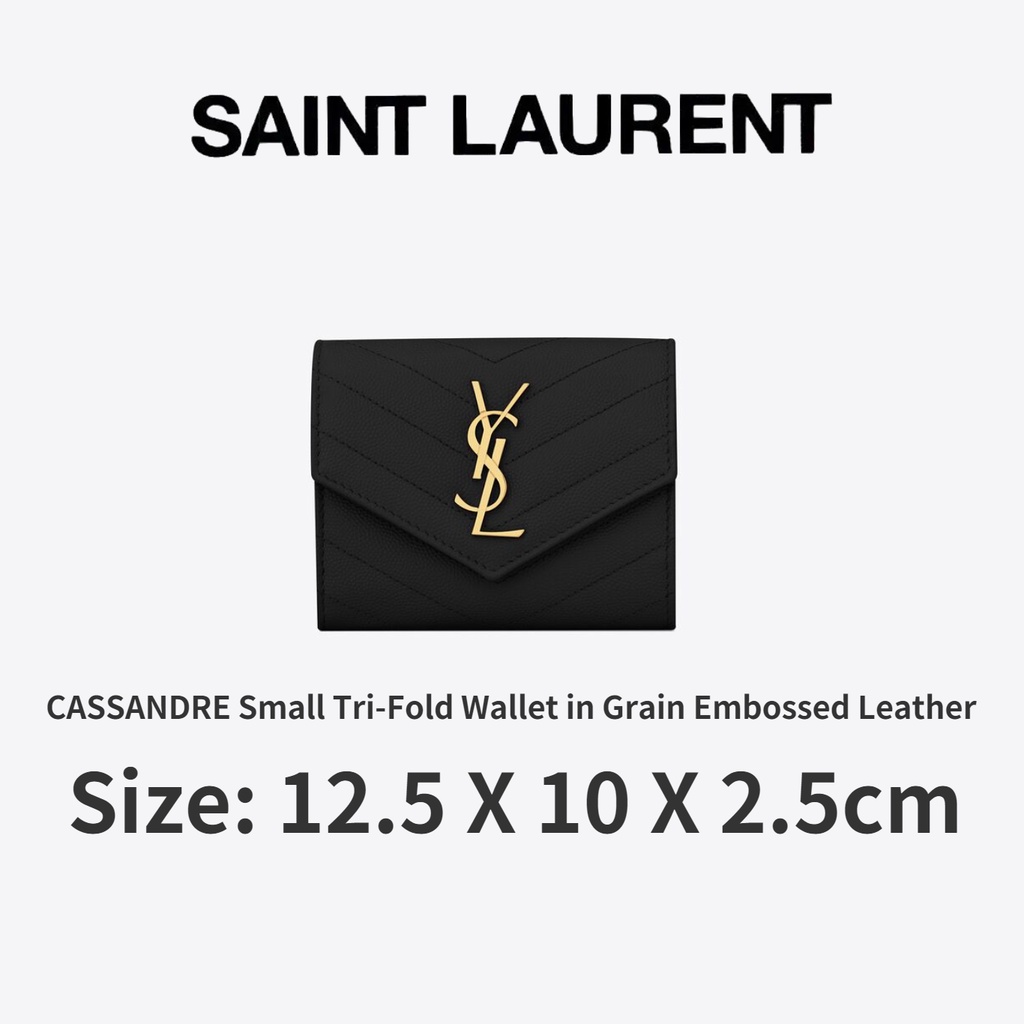 YSL Italy Shipping Saint Laurent 100% Authentic Guarantee/CASSANDRE ...