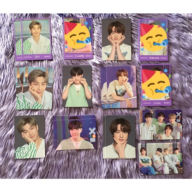 มีเก็บปลายทาง mini photo card dulmajung BTS JK JM TH มังเน่ไลน์ แท้ ...