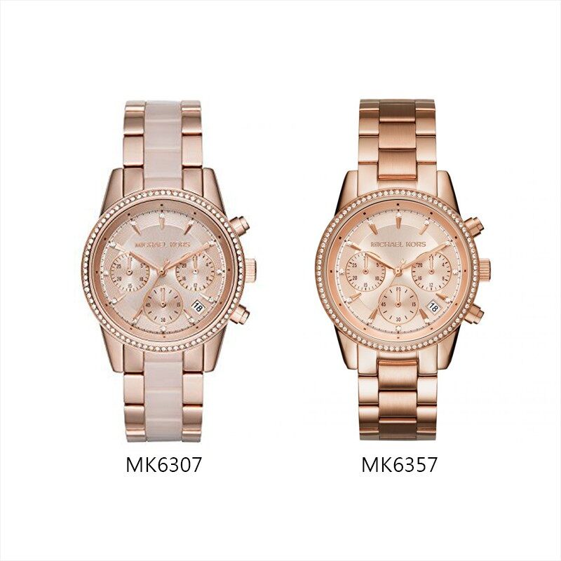 SALEMichael Kors ของแท้100 MK6357 MK6307 - 37 mm นาฬิกาแบรนด์เนมMK ...