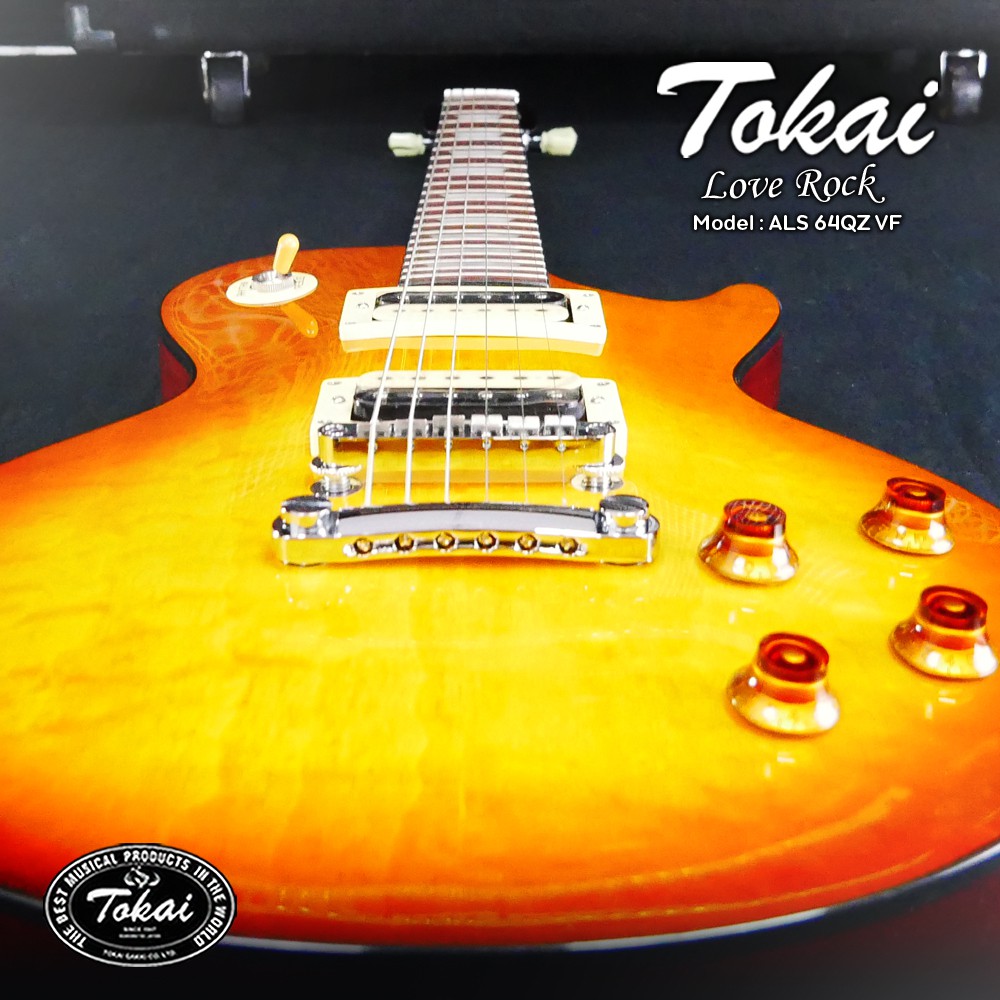 Tokai กีตาร์ไฟฟ้า Electric Guitar รุ่น ALS64QZ(F)VF - musicplant - ThaiPick