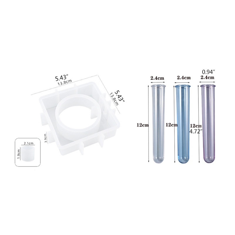 Sel แม่พิมพ์ซิลิโคนรูปแจกันดอกไม้สําหรับทดสอบกระถางต้นไม้ Diy - selan ...