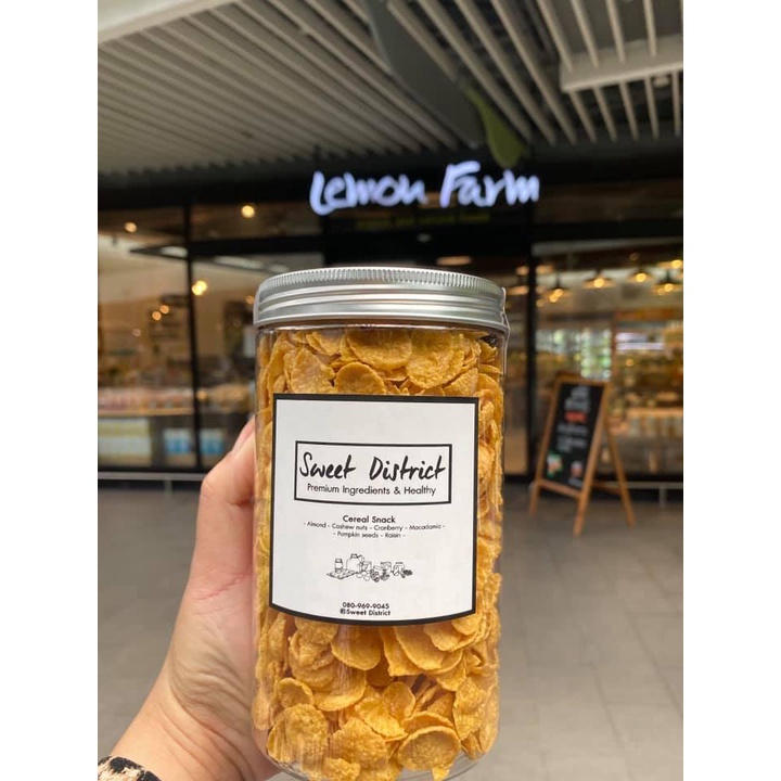 Sweet District Caramel Cornflake Cereal Snack by Sweet District คาราเมล ...