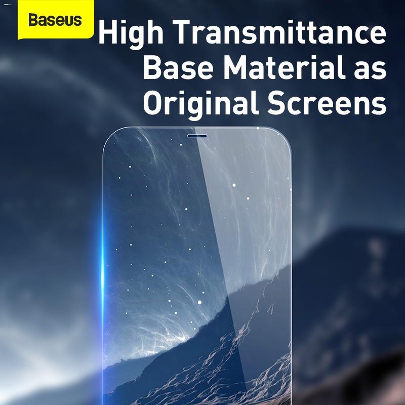 Baseus 0.15mm Ultra Thin Full Cover Tempered Glass for iPhone 12 Max ...