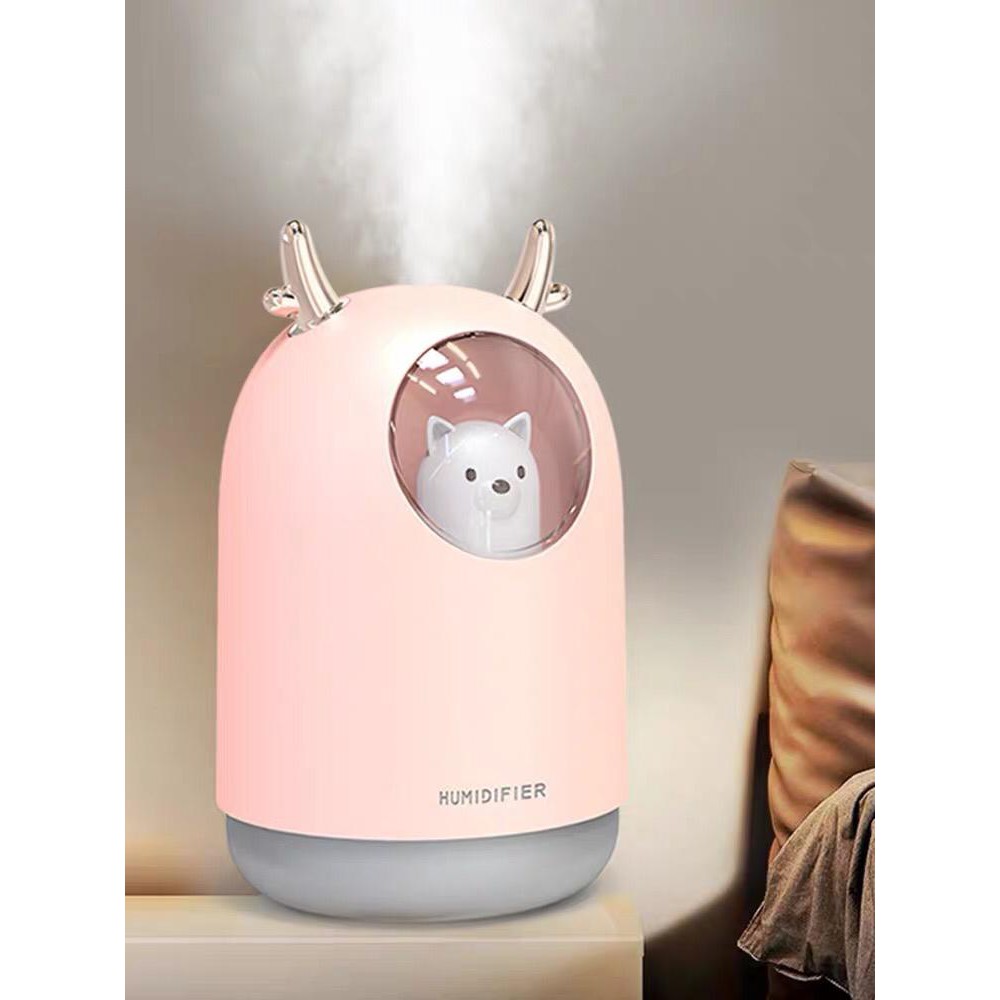 Wenbo Deer Cute Pet Air Humidifier Mini USB Air Purifiers Ultrasonic ...