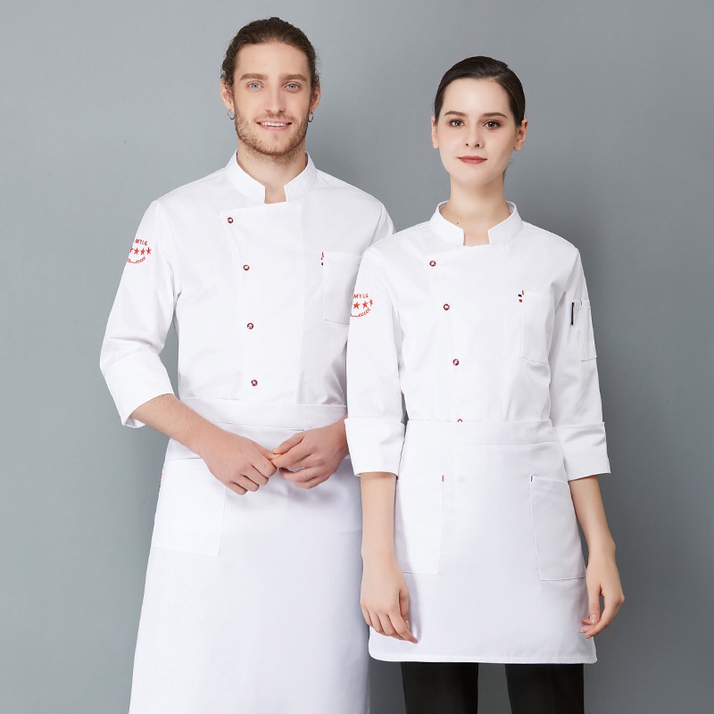 Jinrui Professional Customized Clothing Chef Workwear Mens Long-Sleeved ...