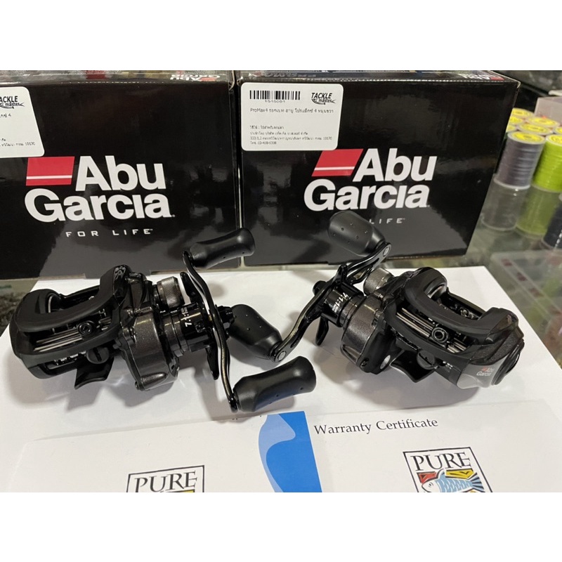 รอกหยดน้ำ Abu Garcia PROMAX 4 ใหม่ล่าสุด NEW 2021 รอบ 7.11 หมุนซ้าย หมุนขวา - 0hmbob33rm - ThaiPick