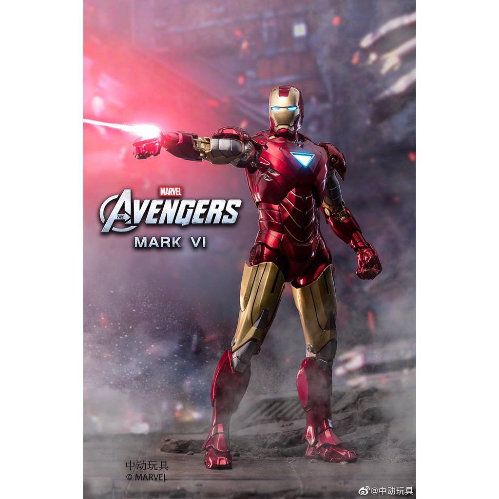 Iron Man Mk.VI (Mk6) ค่าย ZD Toys (scale110) - top_gundam - ThaiPick