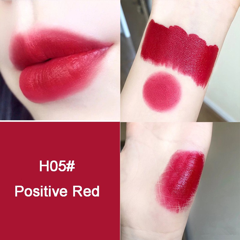 Hllr ลิปสติกคลาสสิกสีดํากันน้ําให้ความชุ่มชื้น - sheera.th - ThaiPick