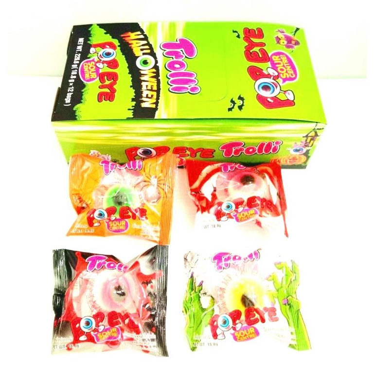 มาใหม่ เยลลี่ลูกตา ฮาโลวีน Trolli Popeye Hallowee (L:0712033V12 ...