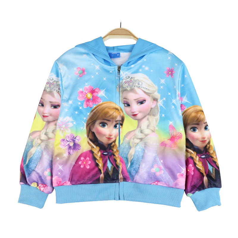 Disney New Spring Autumn Frozen 2 Anna Elsa Children39s Girls Coat ...