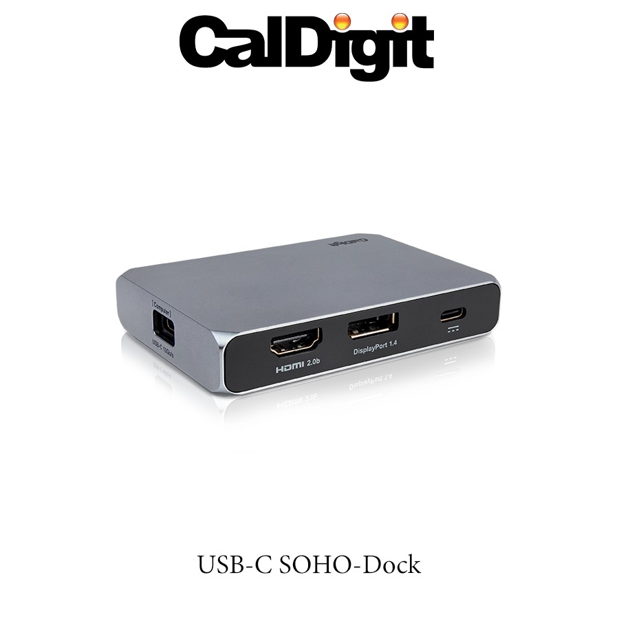 Caldigit USB-C SOHO DOCK อุปกรณ์เพิ่มช่องเชื่อมต่อ | Shopee Thailand