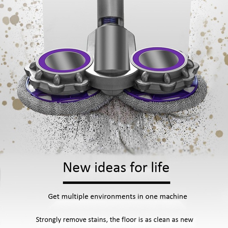 Electric Cleaning Mop Head For Dyson V7 V8 V10 V11 Vacuum Cleaner Parts ...