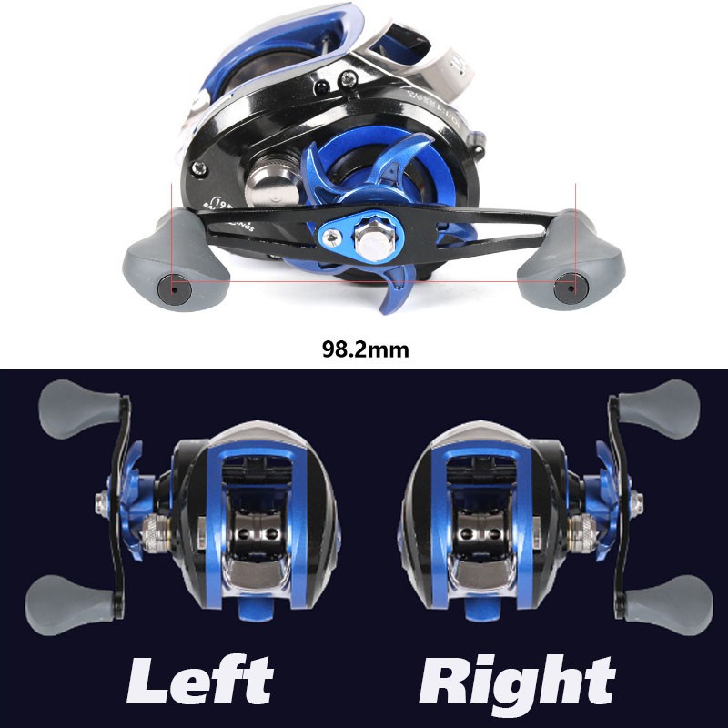 READY STOCKSougayilang 2020 NEW 191BB Baitcasting Reel 10.11 Gear Ratio ...