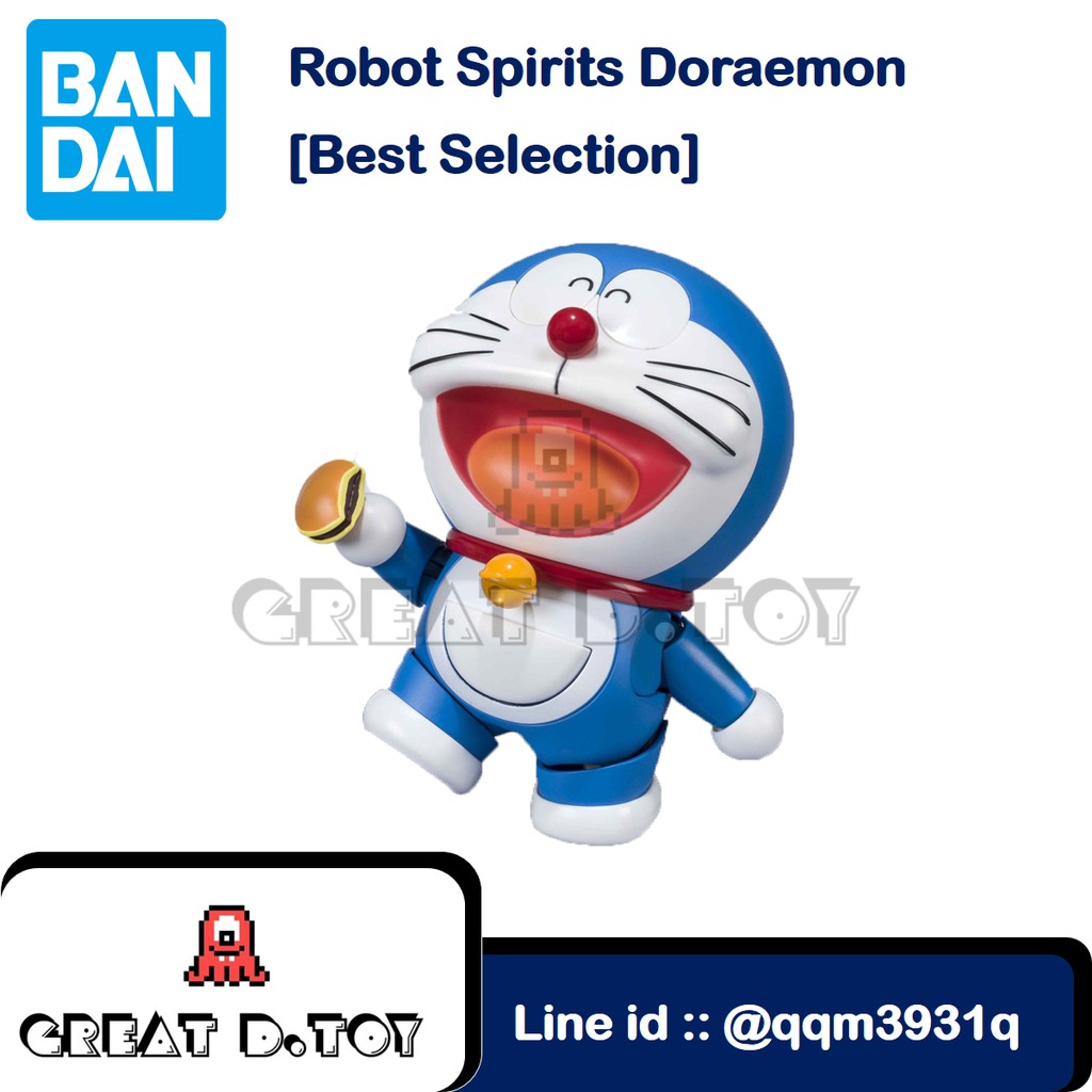 โมเดล ฟิกเกอร์ Doraemon ของแท้ Robot Spirits Doraemon BEST SELECTION Bandai - rebelard - ThaiPick