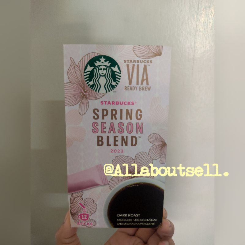 New! Starbucks sakura spring blend set 2020 reusable cup+ cup holder ...