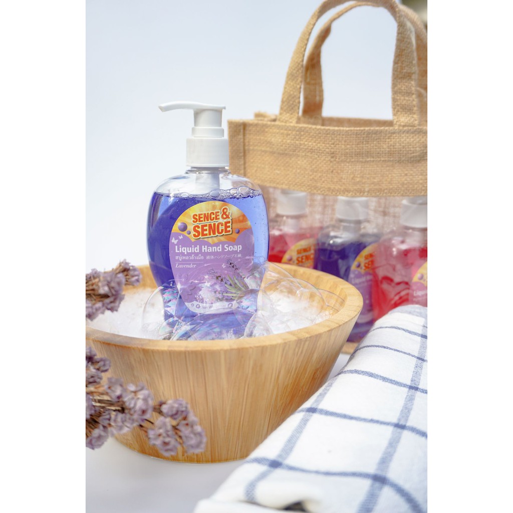 สบู่เหลวล้างมือ (Liquid Hand Soap) ยี่ห้อ "Sence & Sence" 250 ml ...