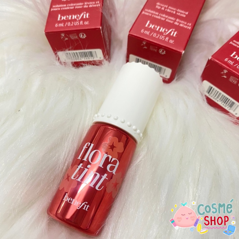 พร้อมส่ง Benefit Cheek Lip Stain Tint 6 ml Flora tint (สีเดียวกับแทยอน ...