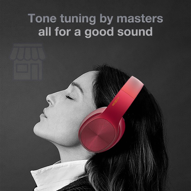 Moxom ชุดหูฟังบลูทูธไร้สาย ตัดเสียงรบกวน สําหรับโทรศัพท์มือถือ - zhsjs ...