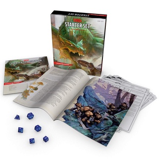 D&D Dungeons & Dragons Starter Set ดันเจี้ยน แอนด์ ดราก้อน ชุดสำหรับผู้ ...