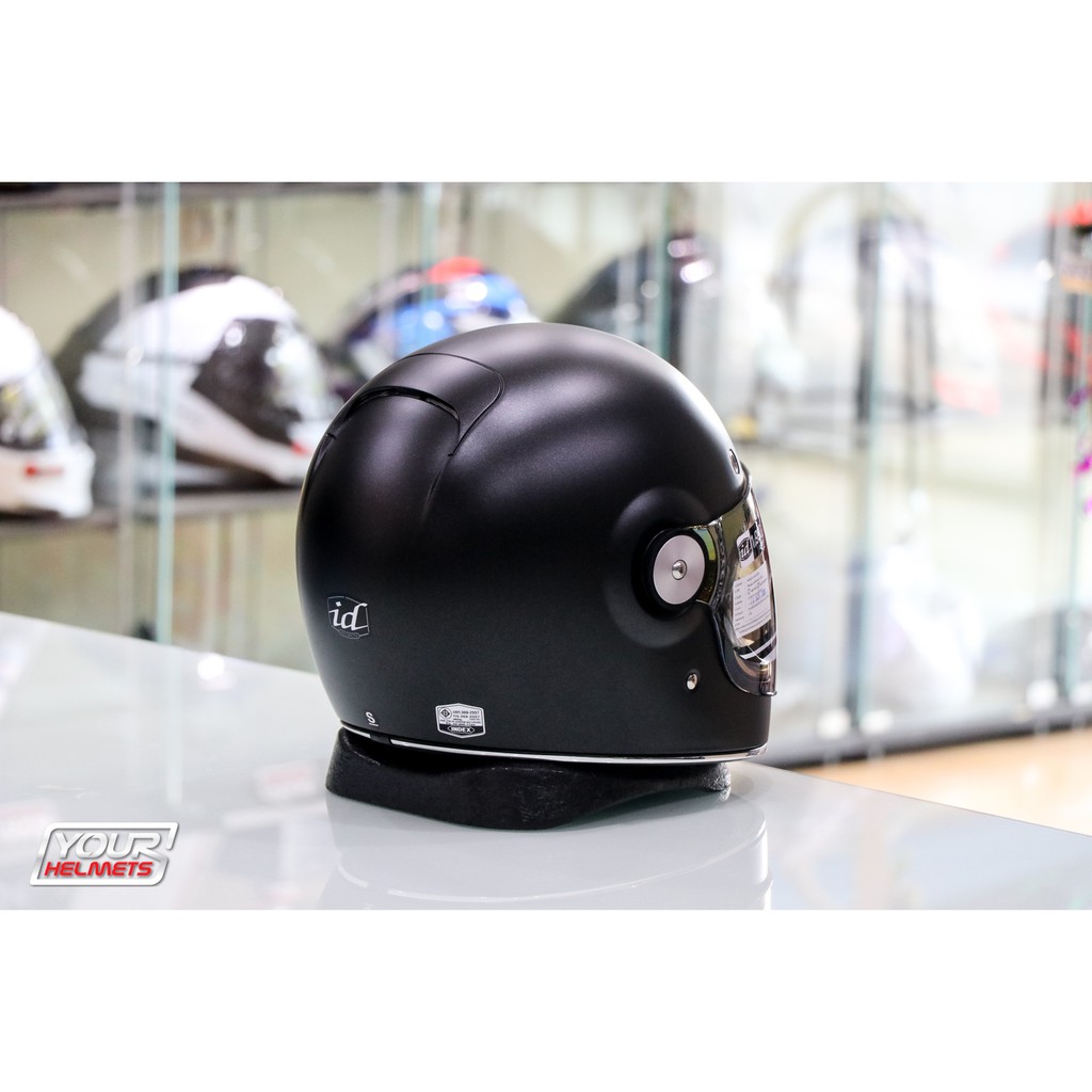 หมวกกันน็อค ID HELMETS ROCKET MATT BLACK - yourhelmetshop - ThaiPick