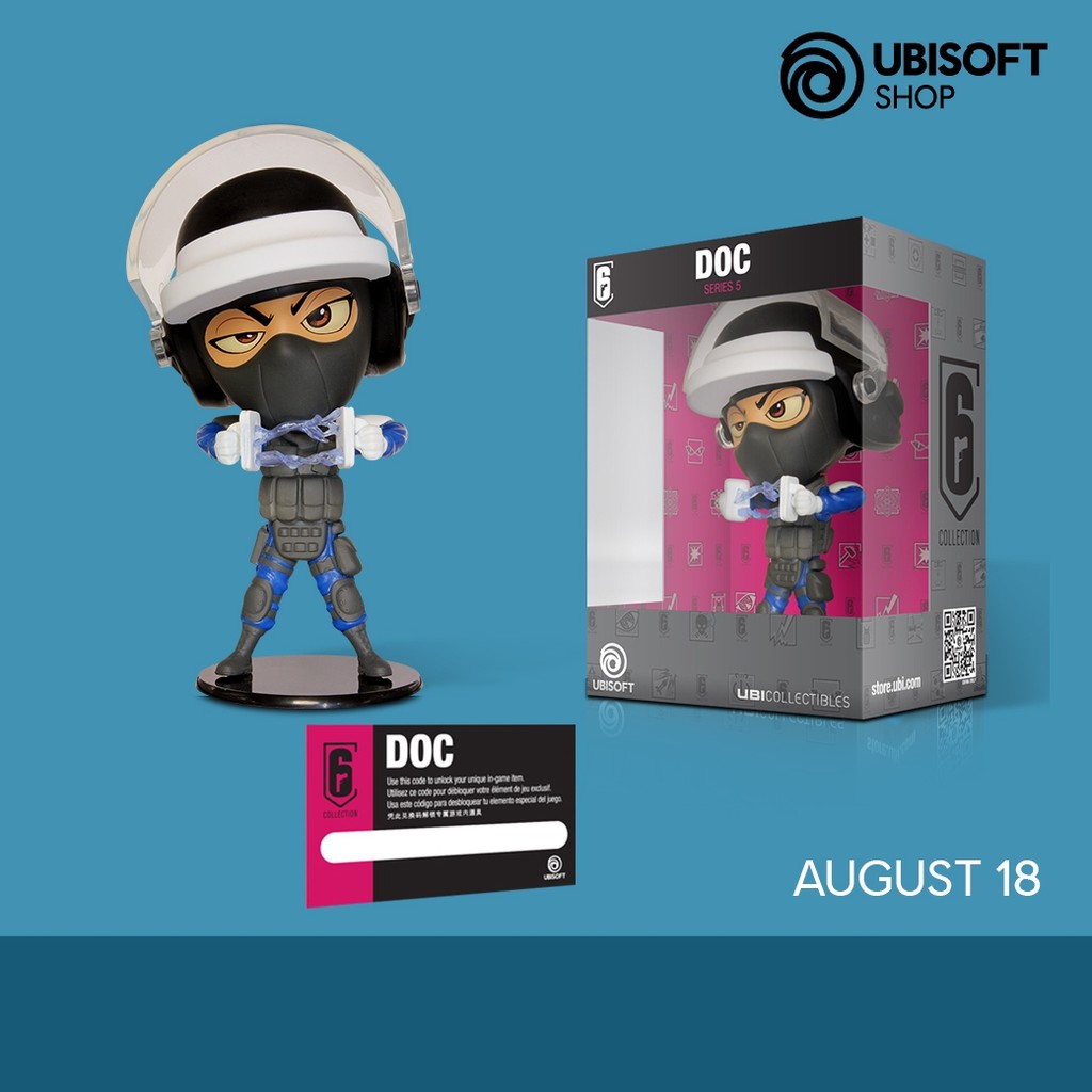 Ubisoft: Rainbow Six Siege Collection Series 5: Doc Chibi Figurine ...