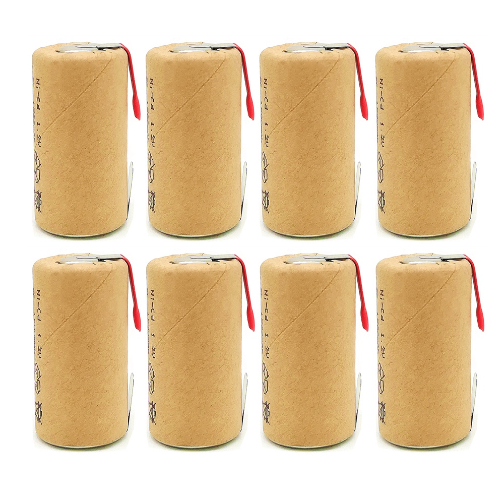 1-10 Pcs Rechargeable 80H Ni-MH 80mAh Button Battery Coin Cells With ...