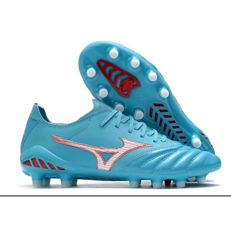 รองเท้าฟุตบอล Mizuno MORELIA NEO III BETA SCUBA BLUE RED FG - qt85oxe3 ...