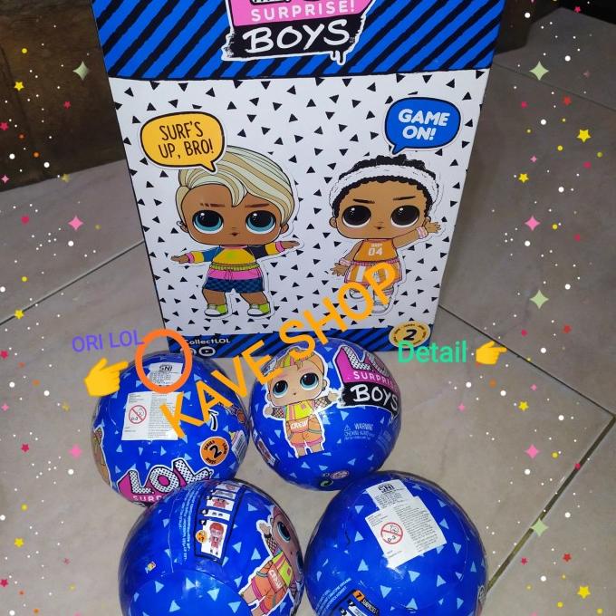 Lol BOYS BLUE Series 2 - ORI - SNI - ใหม่ชุดเสื้อผ้าสําหรับเด็กผู้ ...