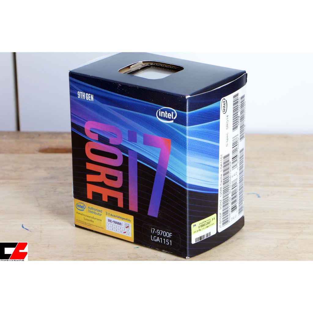 CPU INTEL CORE I7 - 9700F LGA 1151V2 9TH GEN [ ครบกล่อง / มีประกันจาก ...