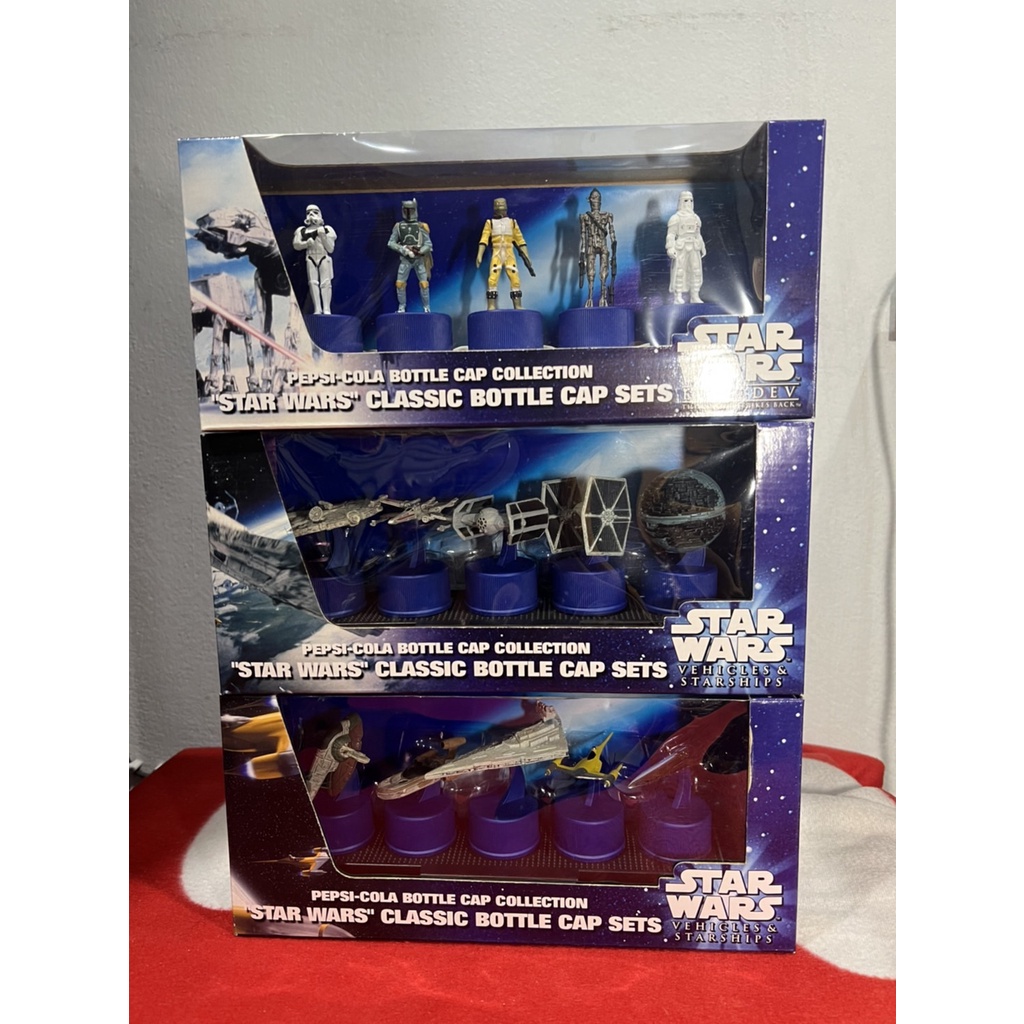 ฝาเป๊บซี่ Pepsi Star wars Classic bottle cap set 4910 เซทยาน ...