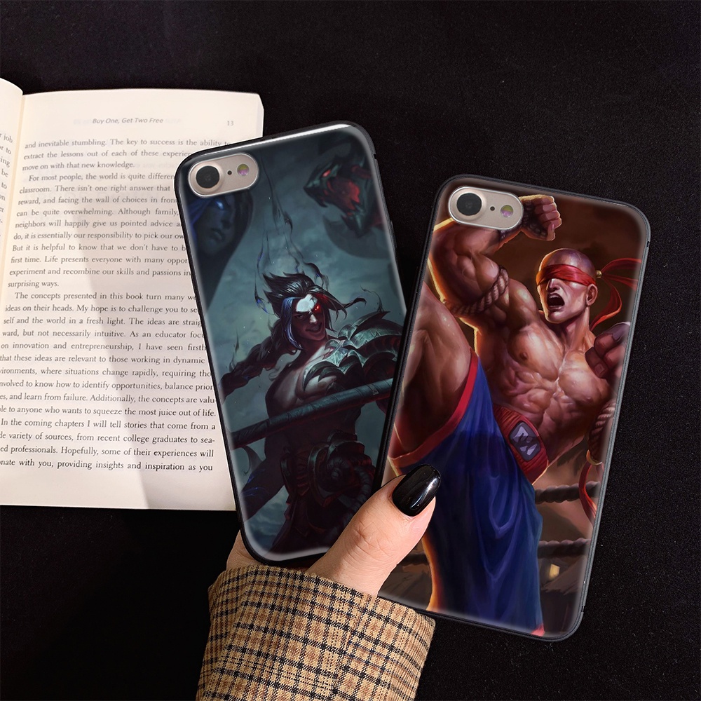 iPhone 12 Mini 11 Pro XR XS Max Soft Case B124 League of Legends kda ...