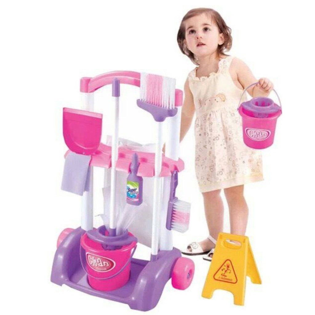 ชุดทำความสะอาด สำหรับเด็ก Little Helper พร้อมอุปกรณ์ุดทำความสะอาด ...