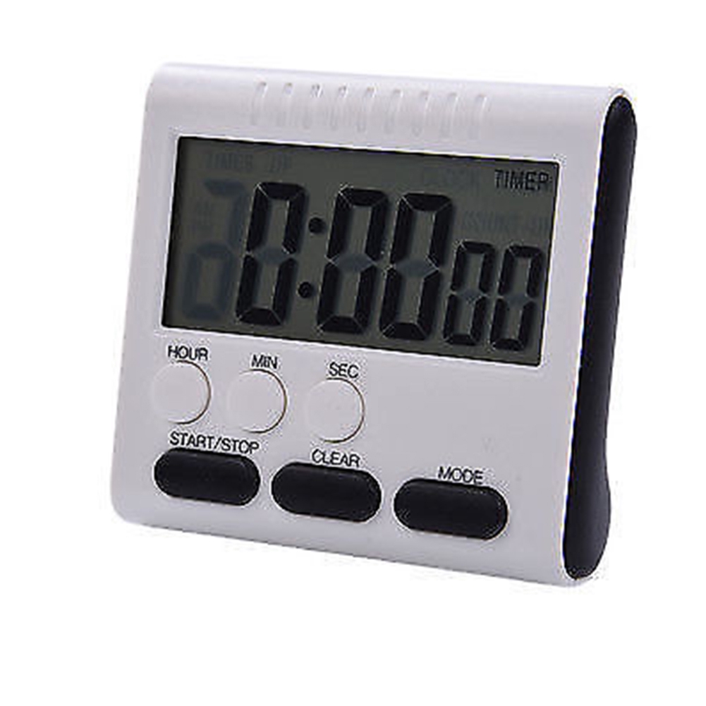 Digital Kitchen Timer 24 Hours Magnetic with Large LCD Display and ...