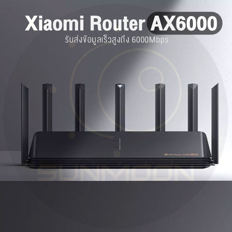 รับ500c.10CCBAUG1 Xiaomi Mi Router AX6000 AIoT WiFi6 IoT 5G เราเตอร์รับ ...