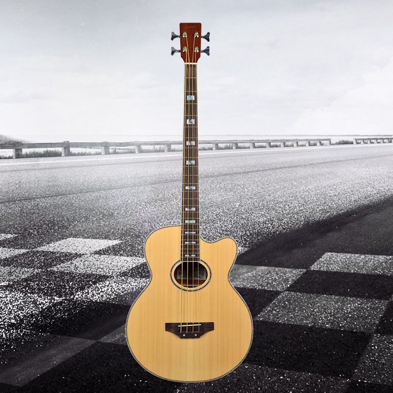 Stage Performance Electric Bass Novice Veneer Wood Bass Electric Box ...