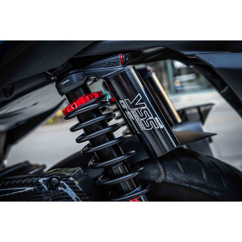 โช๊ค YSS Black series(Smooth) Honda Forza 300350 มีตัวโหลดและสูงเท่า ...