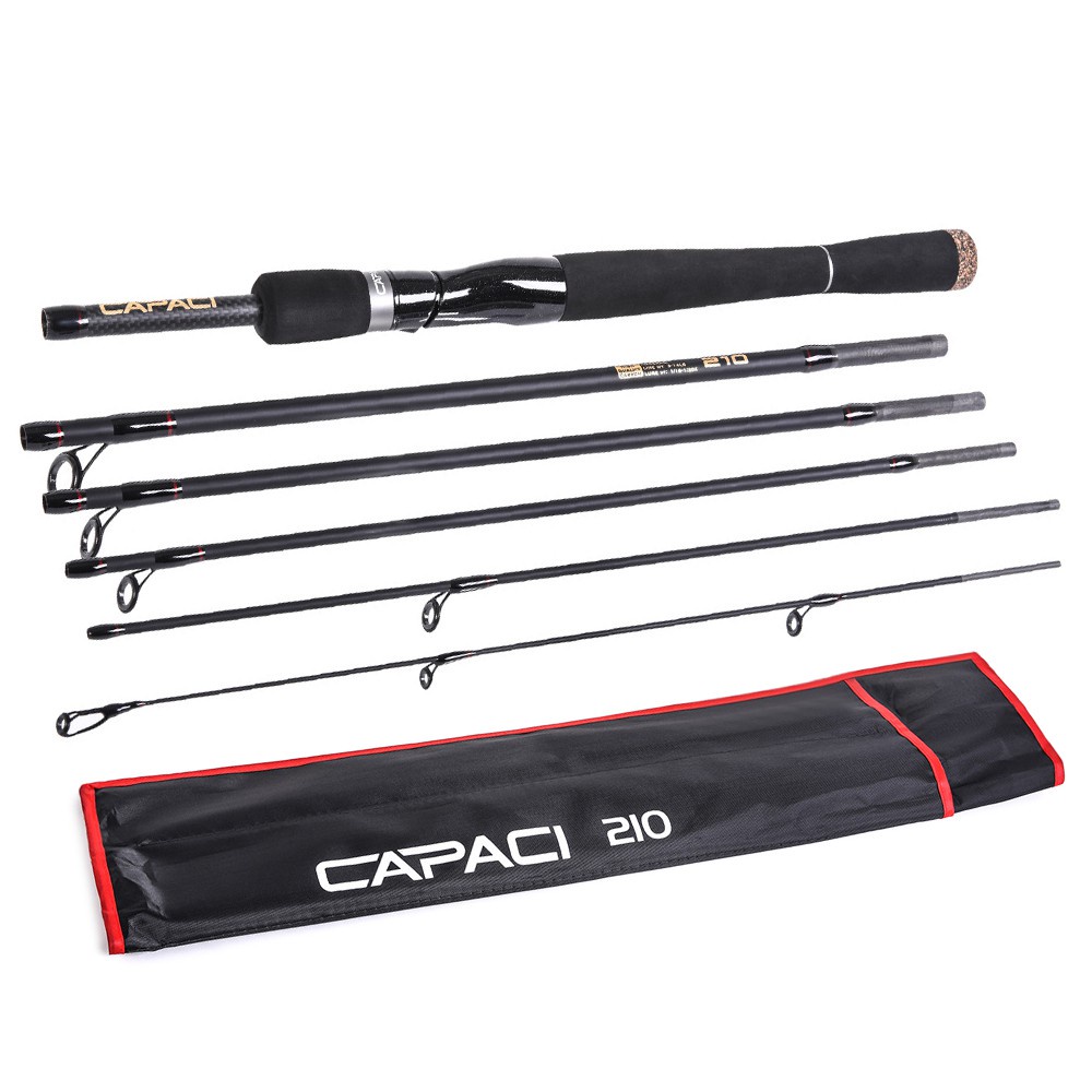 newGoture Lure Fishing Rod 24T Carbon Fiber Ultralight Teleacopic ...