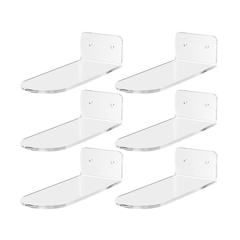 Wmmb ชั้นวางของอะคริลิคแบบติดผนังสําหรับตกแต่งบ้านห้องนั่งเล่น - warmhome01.th - ThaiPick