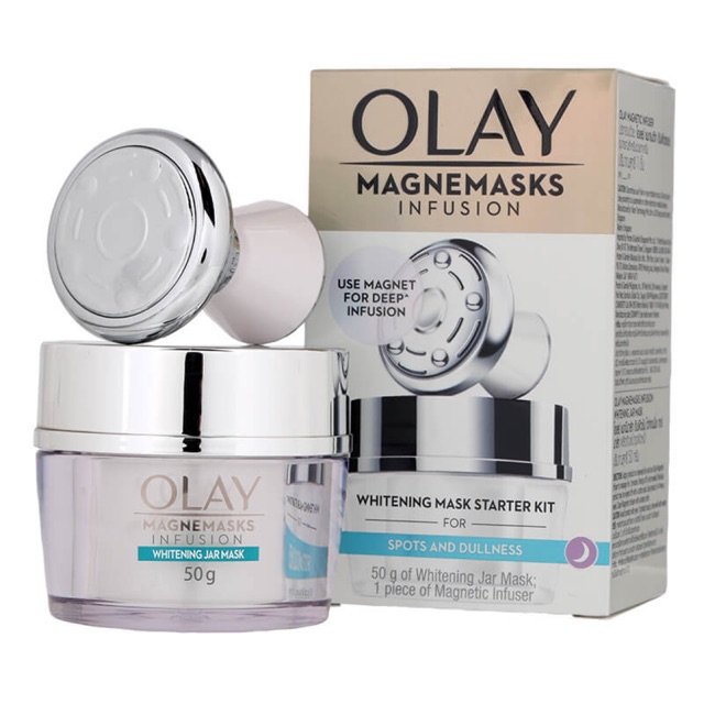 Olay Magnemasks Infusion Whithening mask Starter Kit 50กรัม ...