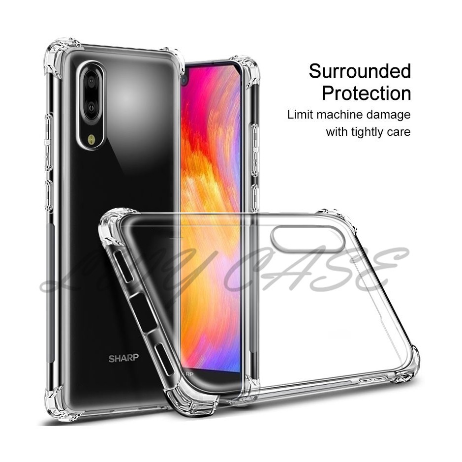 For Sharp Series Sharp Aquos S2 S3 Transparent Anti-knock Clear ...