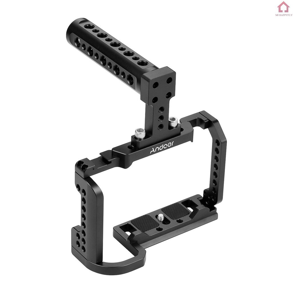 6yJY new.nice.perfect.ଓ Andoer Video Camera Cage + Top Handle Kit ...